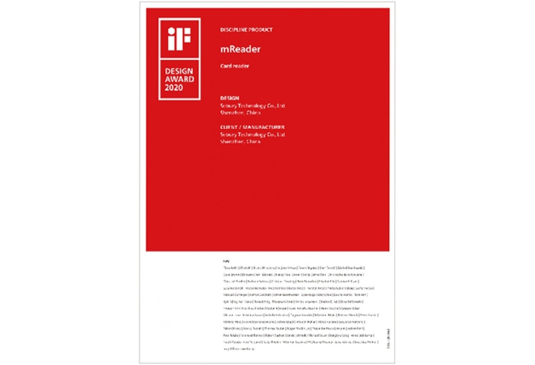 Sebury mReader – designová kovová RFID čtečka 125 kHz / 13,56 MHz